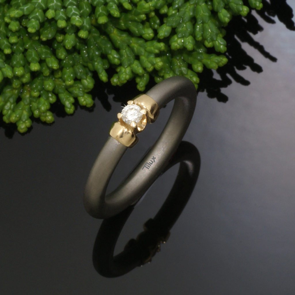 Titanringe - Forlovelses- og vielsesringe titanium - Køb online